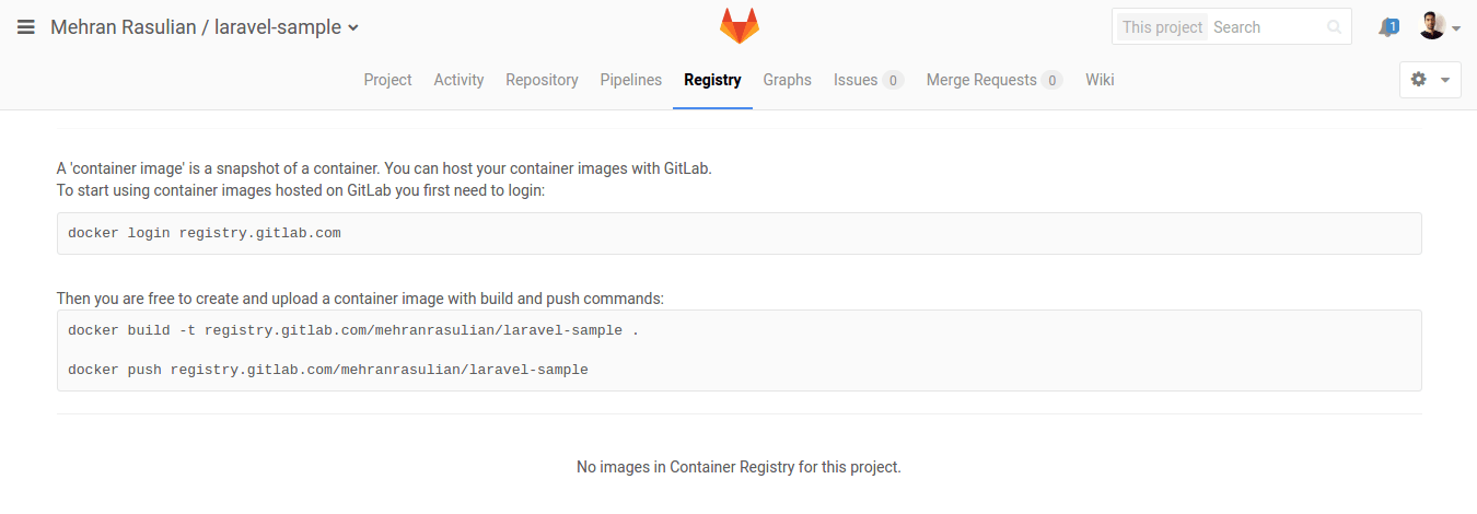 Index Laravel With Gitlab And Envoy Examples Ci Gitcode